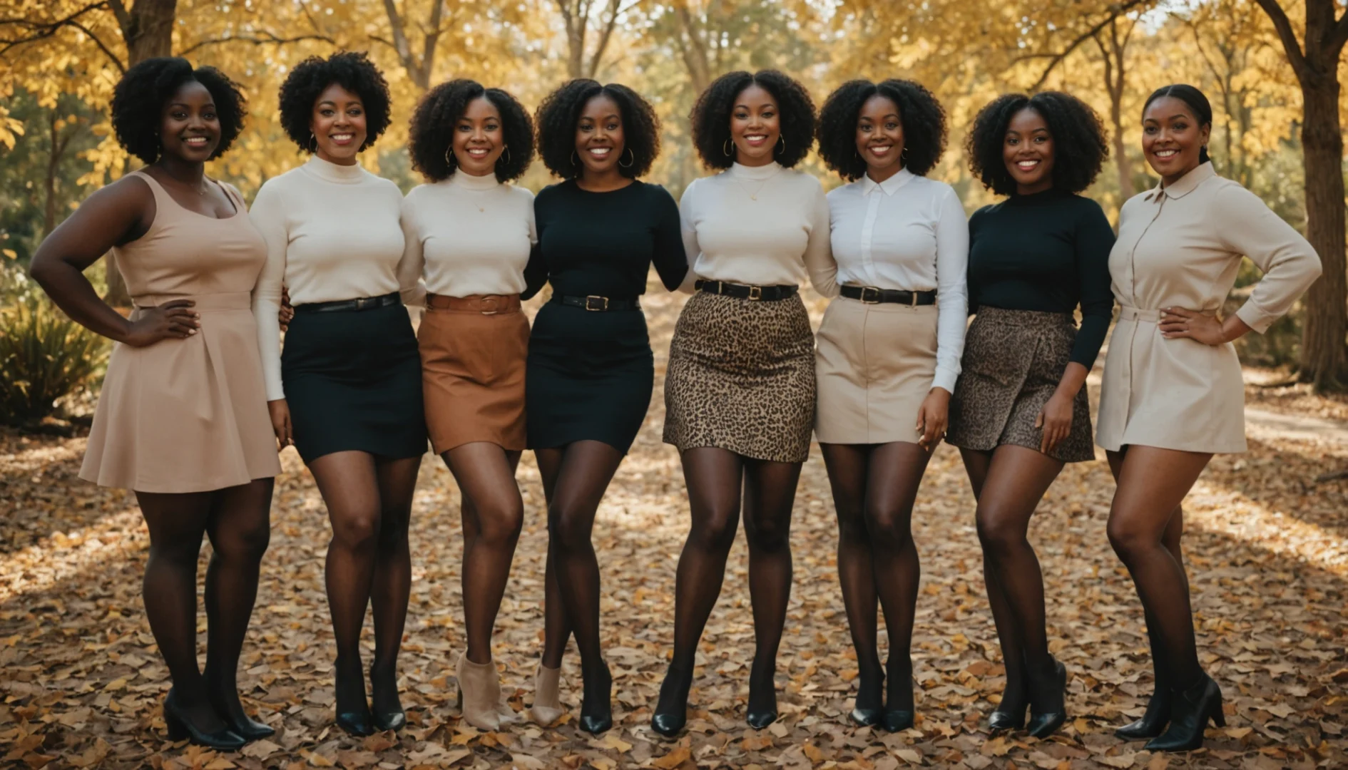 Collants parfaits pour toutes les peaux noires féminines